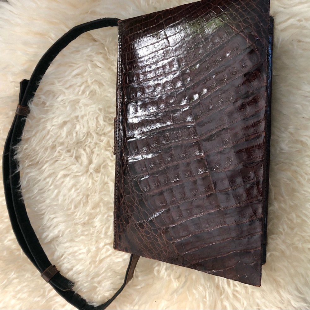 Vintage Alligator Purse - Gem